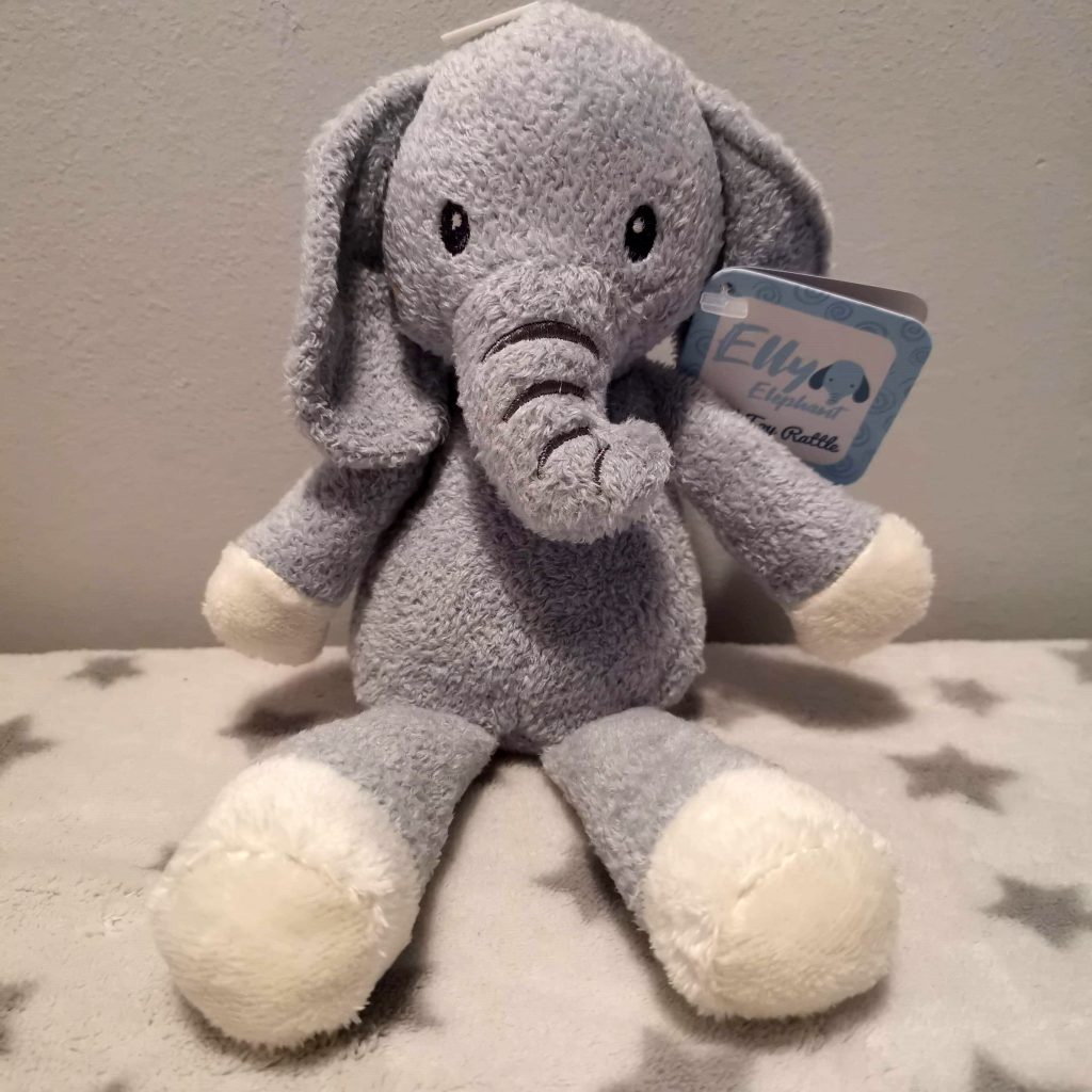 Elly the Elephant Rattle Toy - My Style Home Decor