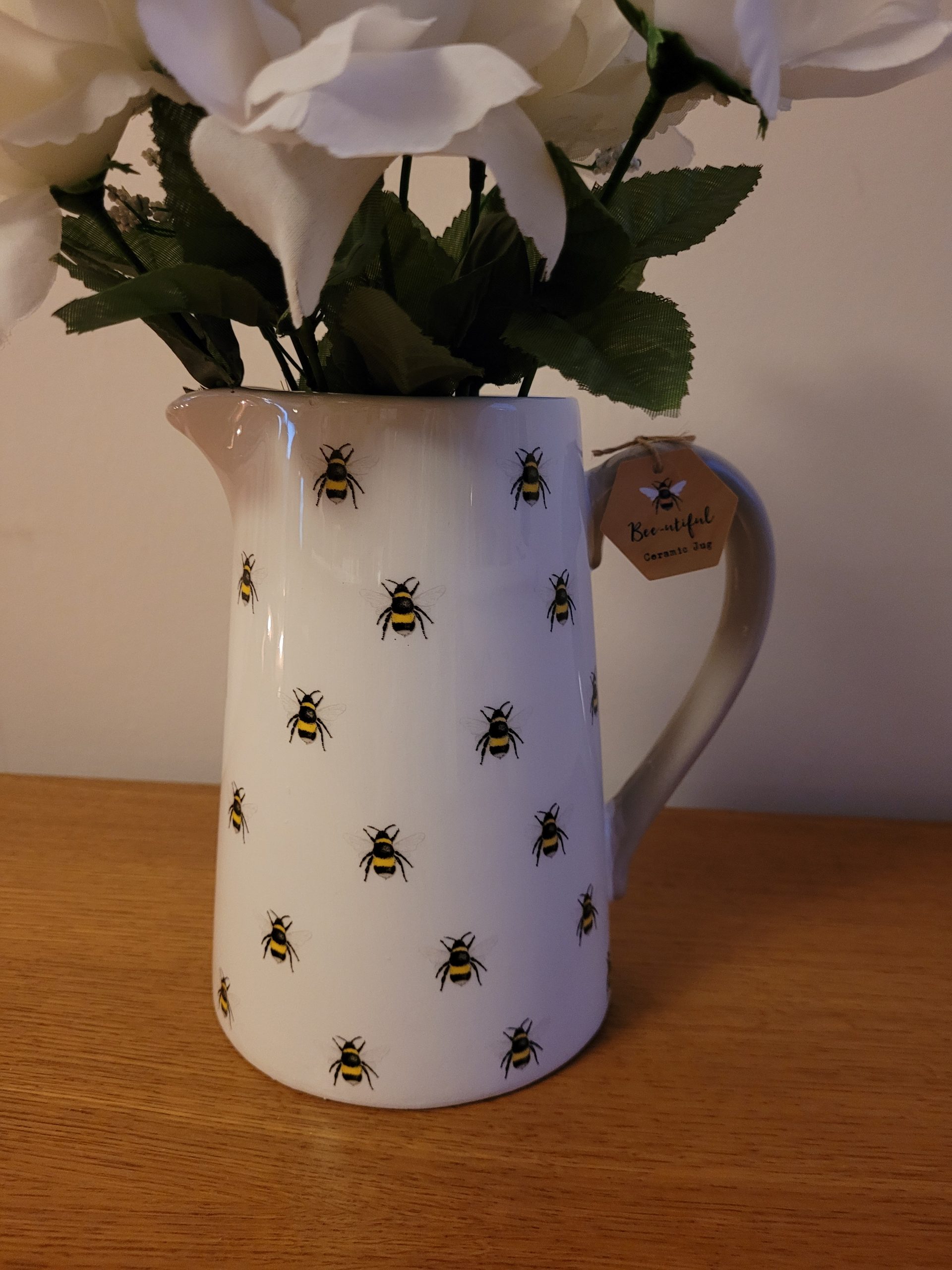 Bee Ceramic Flower Jug | My Style Home Decor